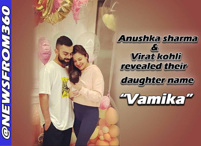 Virat Kohli and Anushka Sharma Revealed Their Daughter Name 'Vamika' Virat Kohli and Anushka Sharma Revealed Their Daughter Name 'Vamika'
